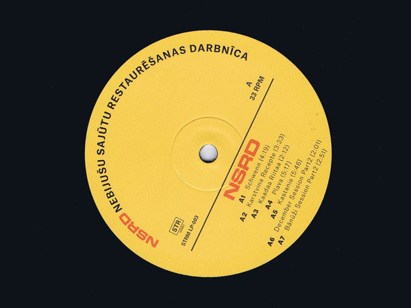 NSRD // The Workshop For The Restoration Of Unfelt Feelings LP – Tobira Records