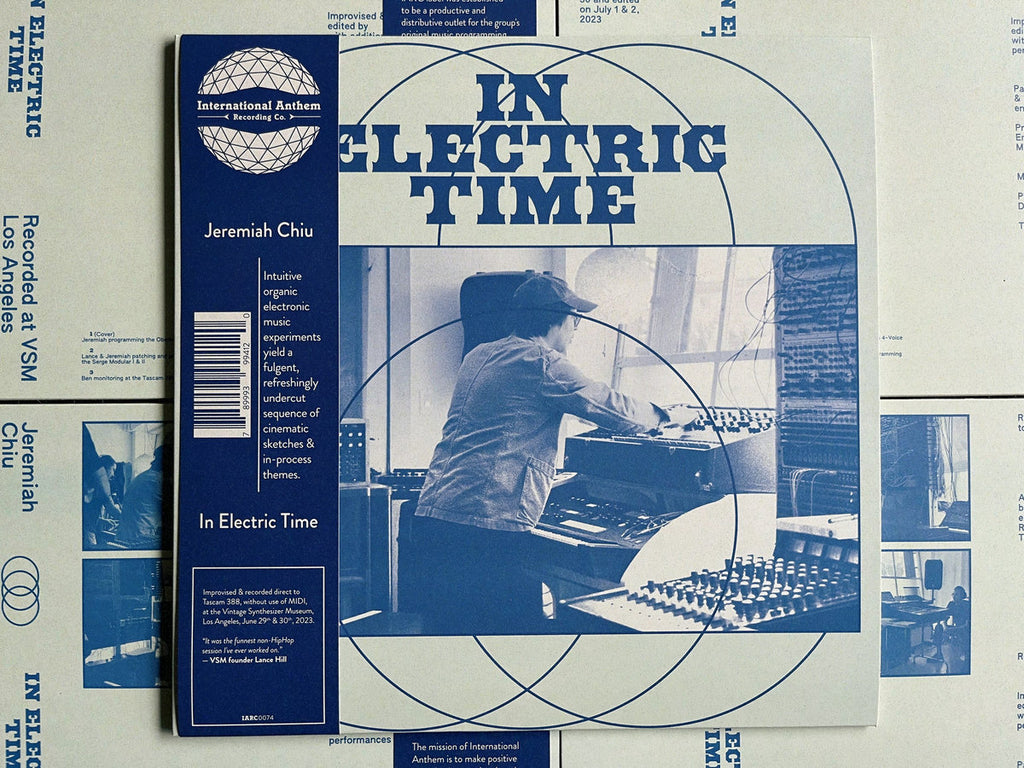 Jeremiah Chiu // In Electric Time LP [BLACK / COLOR] – Tobira Records