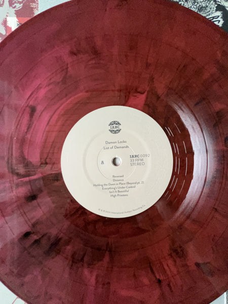 Damon Locks // List of Demands LP [COLOR] – Tobira Records