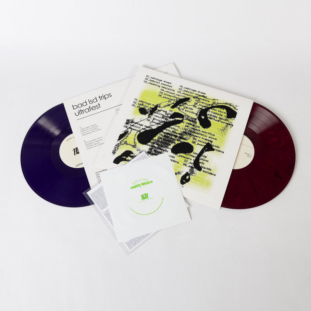 Bad LSD Trips // ultrafest LP + FLEXI 7inch – Tobira Records