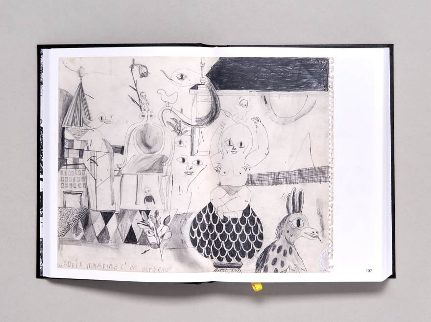 Eddie Martinez // Drawings ART BOOK – Tobira Records