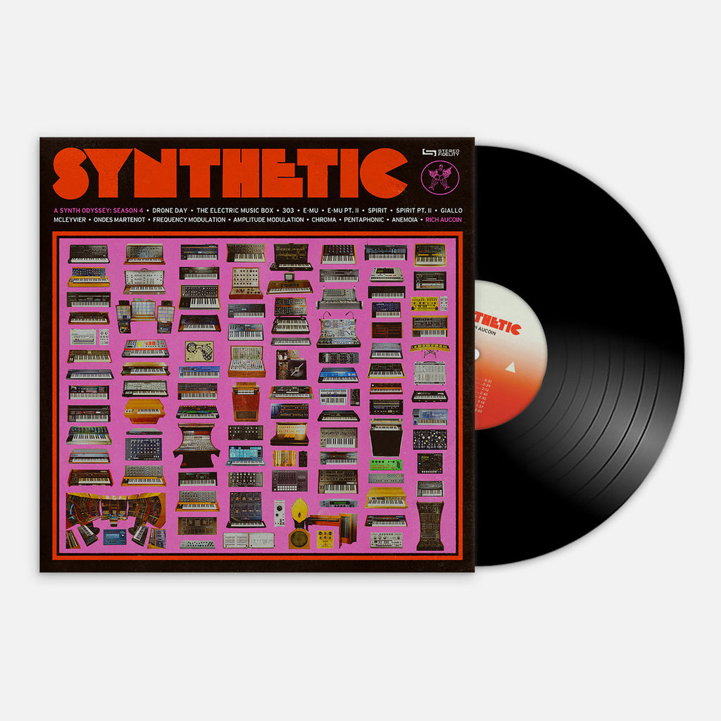 Rich Aucoin // Synthetic - A Synth Odyssey: Season 4 LP – Tobira Records