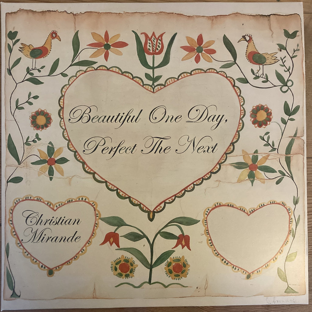 Christian Mirande // Beautiful One Day, Perfect The Next LP – Tobira ...