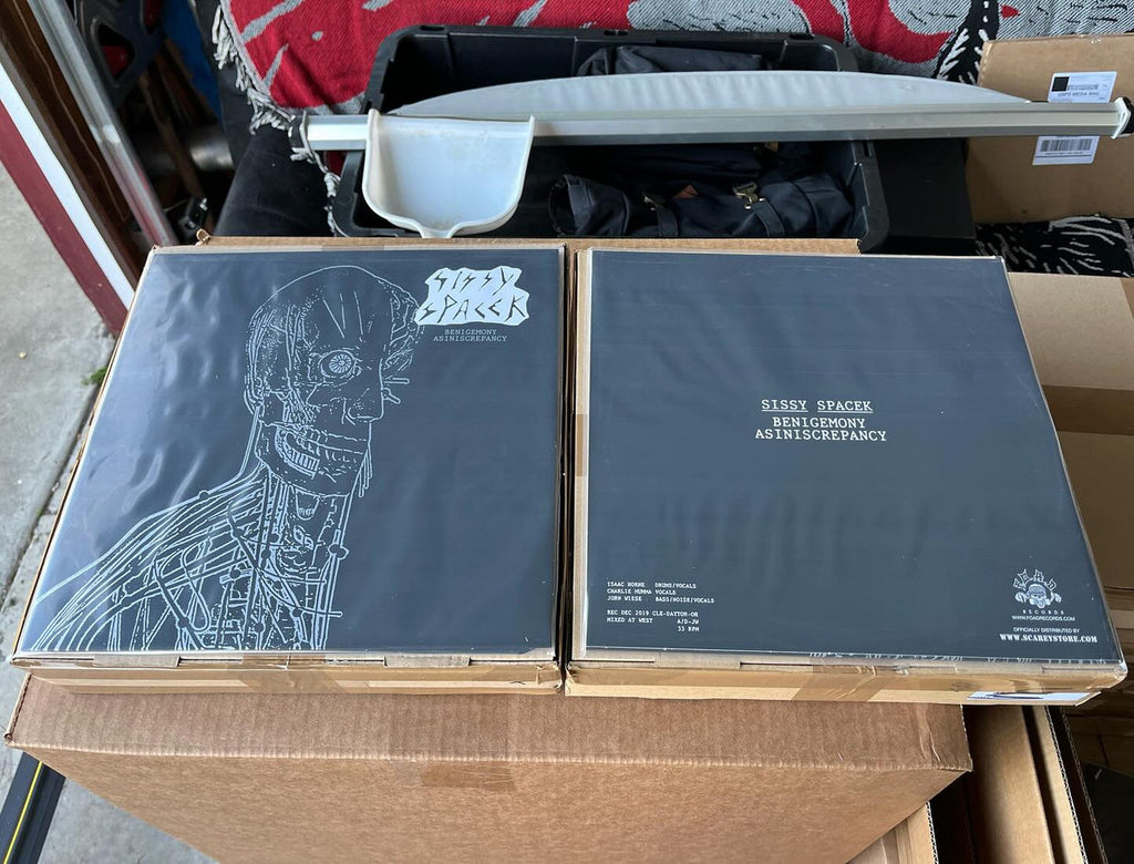 Sissy Spacek // Benigemony asiniscrepancy LP [COLOR/BLACK] – Tobira Records