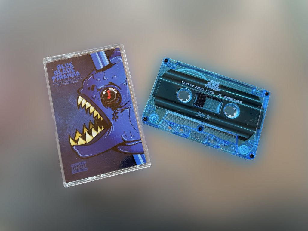 Zackey Force Funk & XL Middleton // Blue Blade Piranha LP / TAPE ...