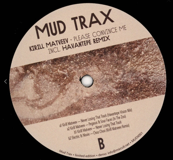 Kirill Matveev // Please Convince Me EP 12inch – Tobira Records