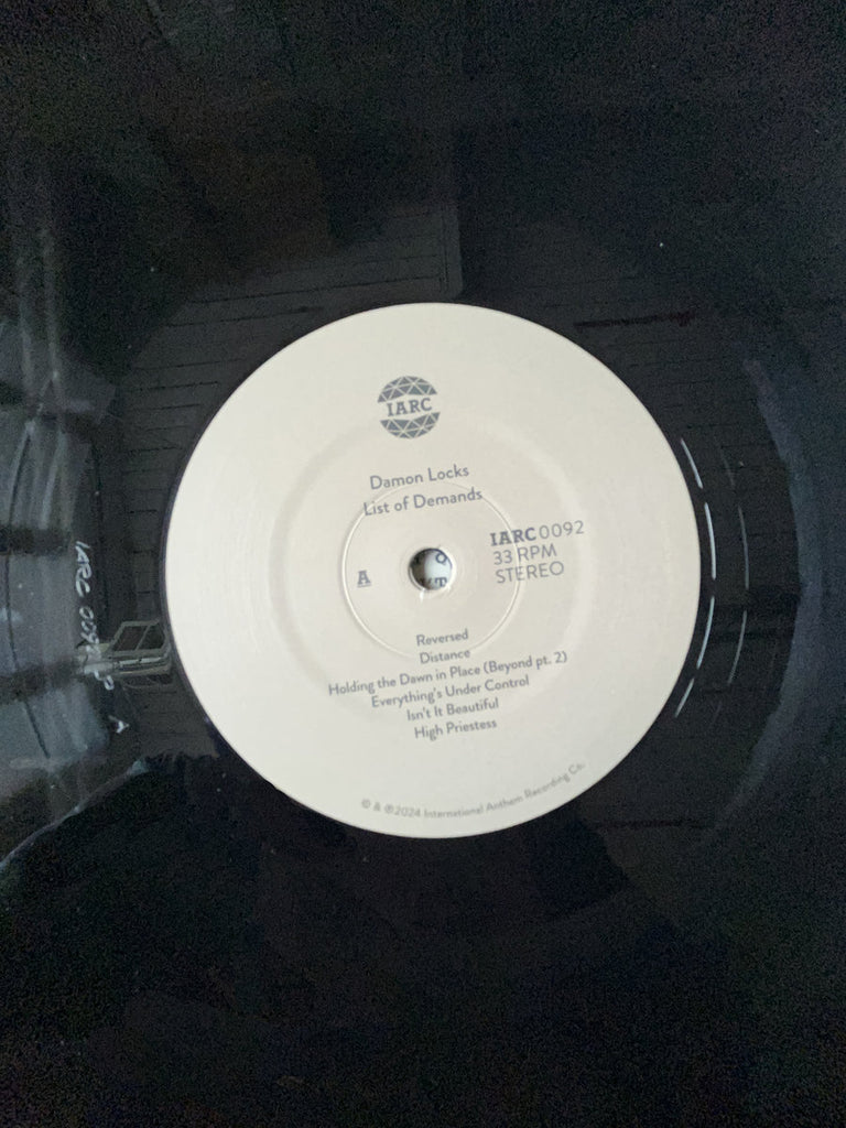 Damon Locks // List of Demands LP – Tobira Records