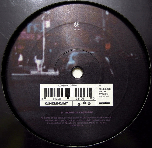 Solid Gold Playaz // Image De Ancestre 12inch – Tobira Records