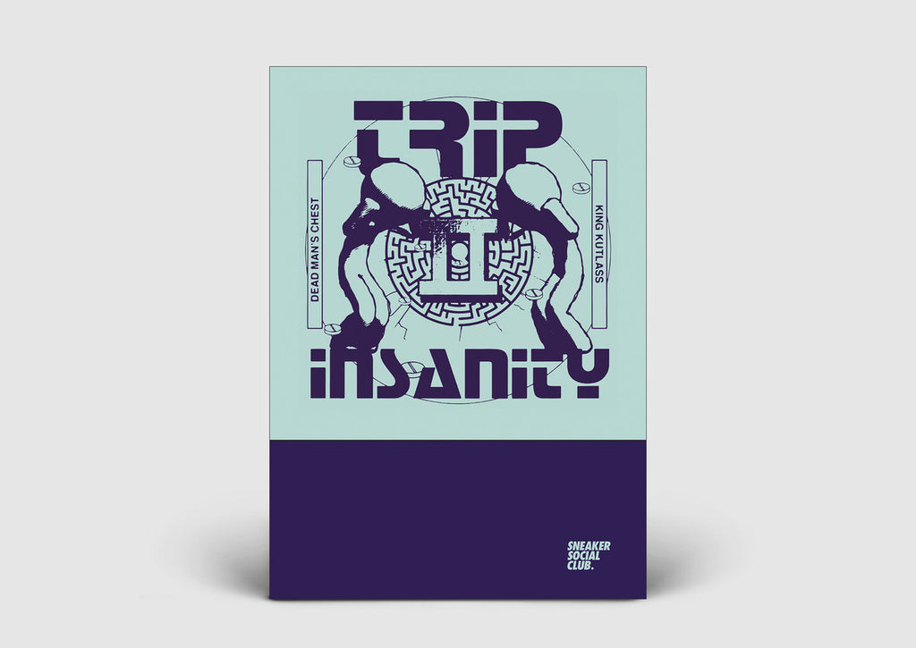 Dead Man's Chest & King Kutlass // Trip II Insanity 2x12" – Tobira Records
