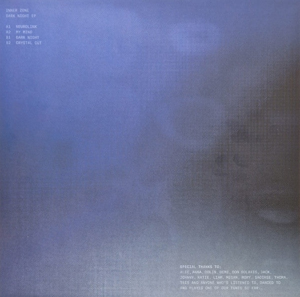 Inner Zone // Dark Night EP 12inch – Tobira Records