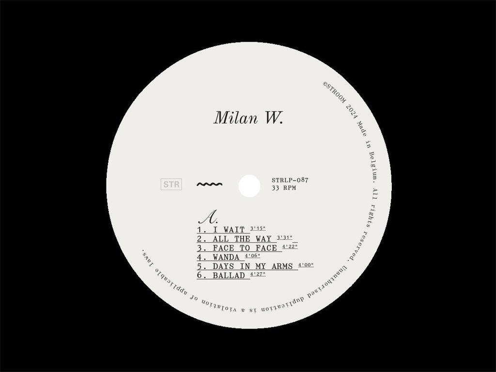 Milan W. // Leave Another Day LP – Tobira Records