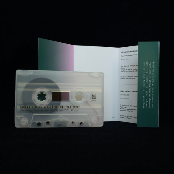 Mélia Roger / Grégoire Chauvot // TAPE SERIES 006 TAPE – Tobira Records