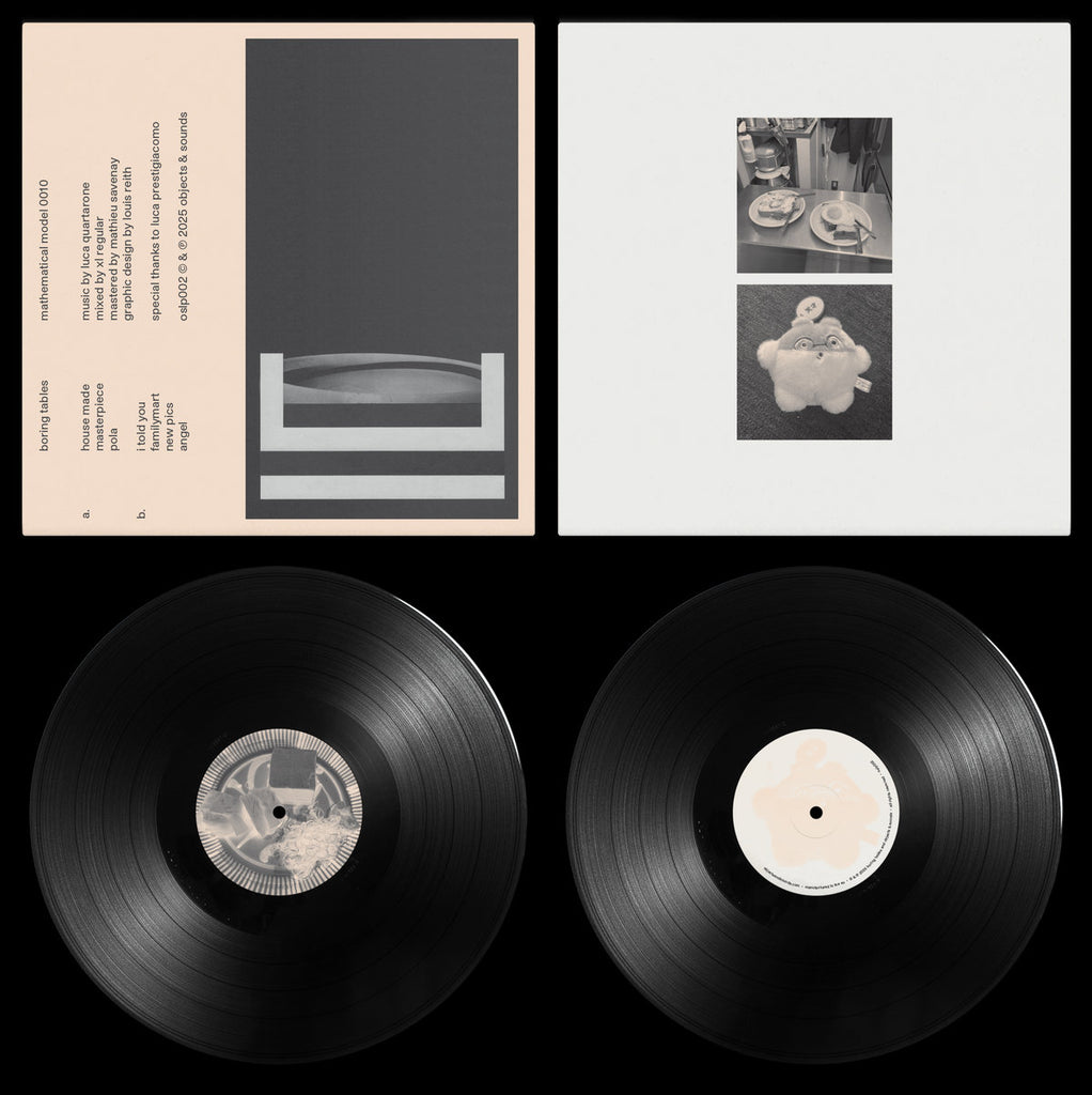 boring tables // mathematical model 0010 LP – Tobira Records