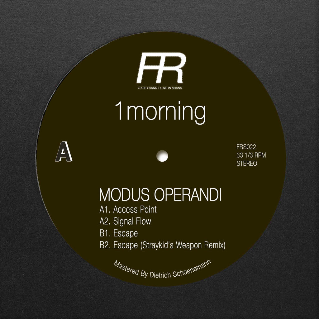 1morning // Modus Operandi 12" – Tobira Records