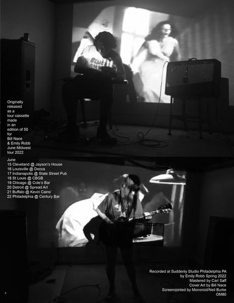 Bill Nace/Emily Robb // Split LP – Tobira Records