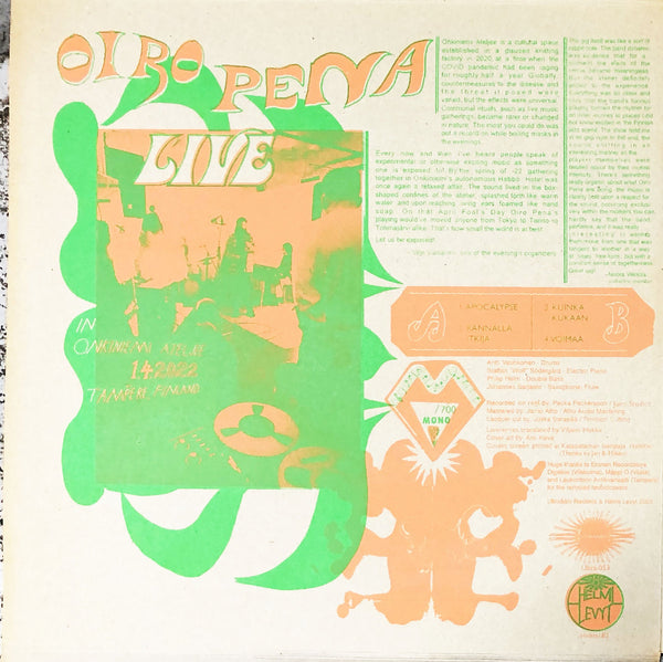 Oiro Pena // Live LP – Tobira Records