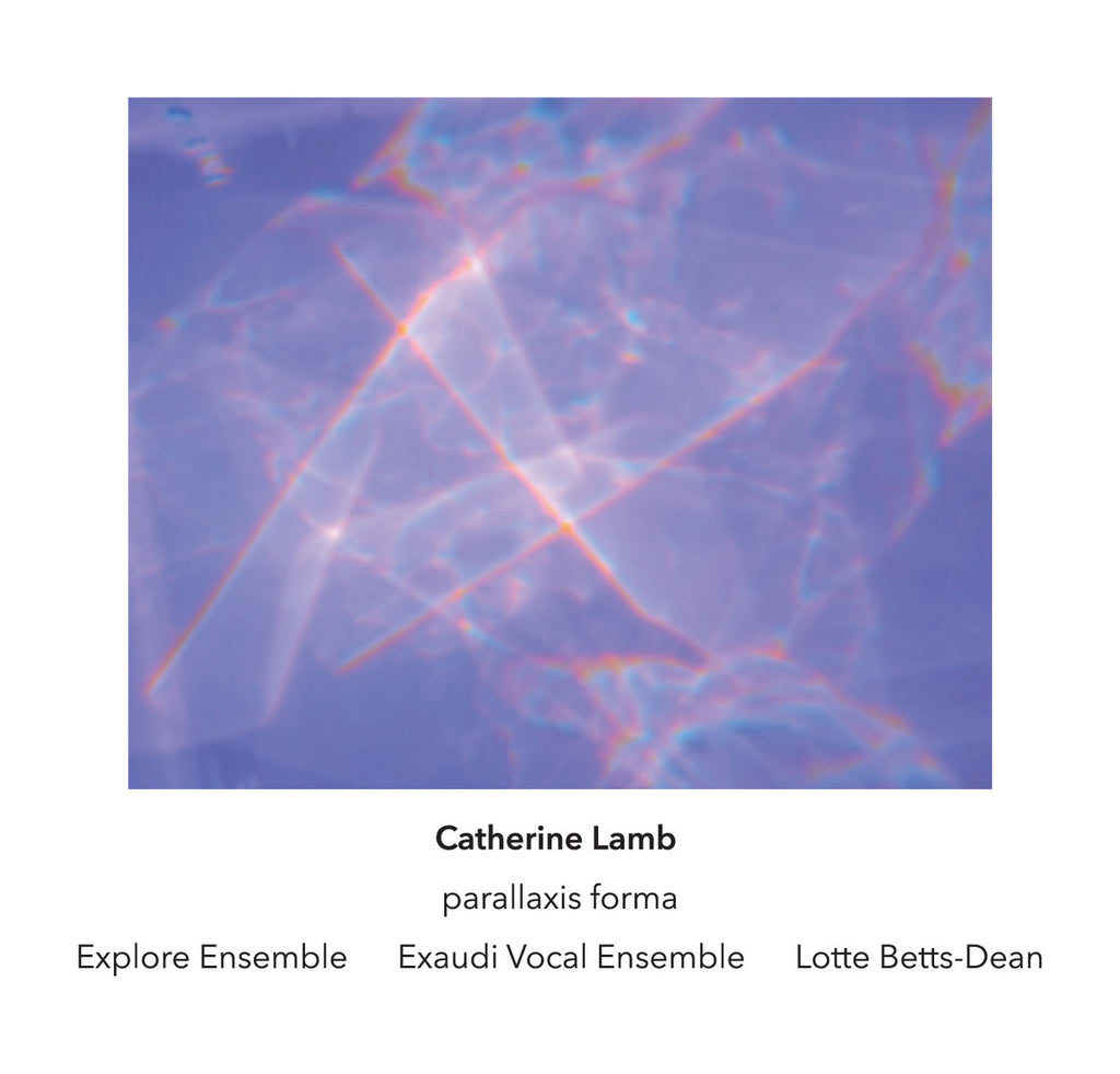 Catherine Lamb // parallaxis forma CD – Tobira Records