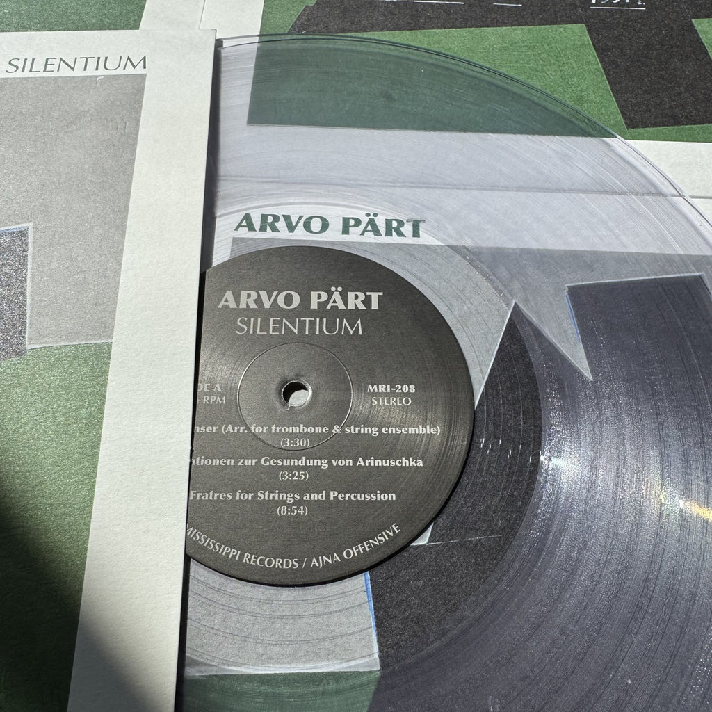 Arvo Pärt // Silentium LP [COLOR] – Tobira Records