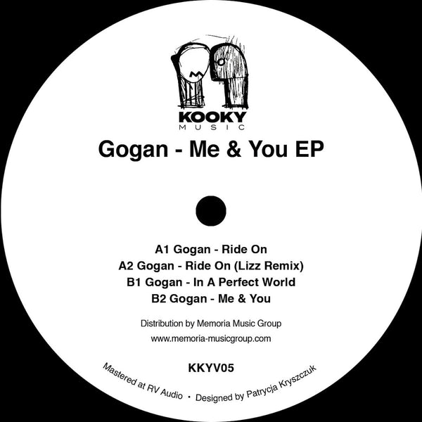 Gogan // Ride On EP (incl. Lizz Remix) 12inch – Tobira Records
