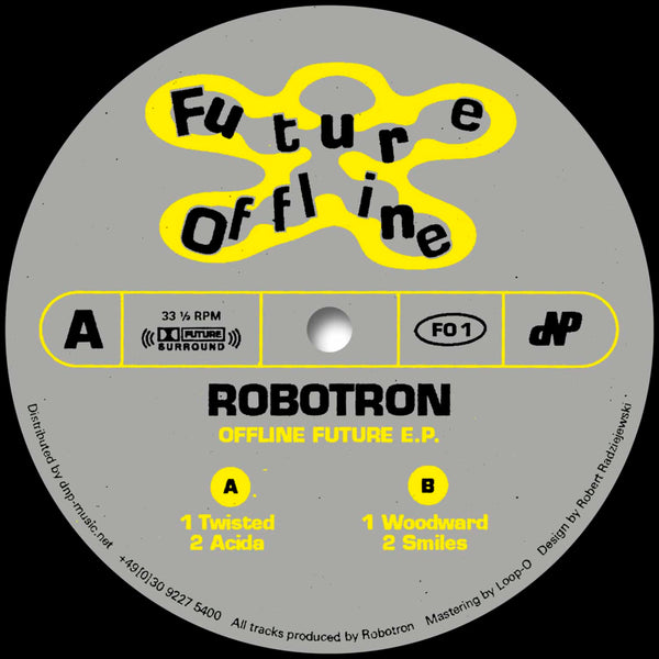 Robotron // Offline Future EP 12" – Tobira Records