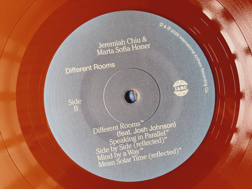 Jeremiah Chiu & Marta Sofia Honer // Different Rooms LP [COLOR ...