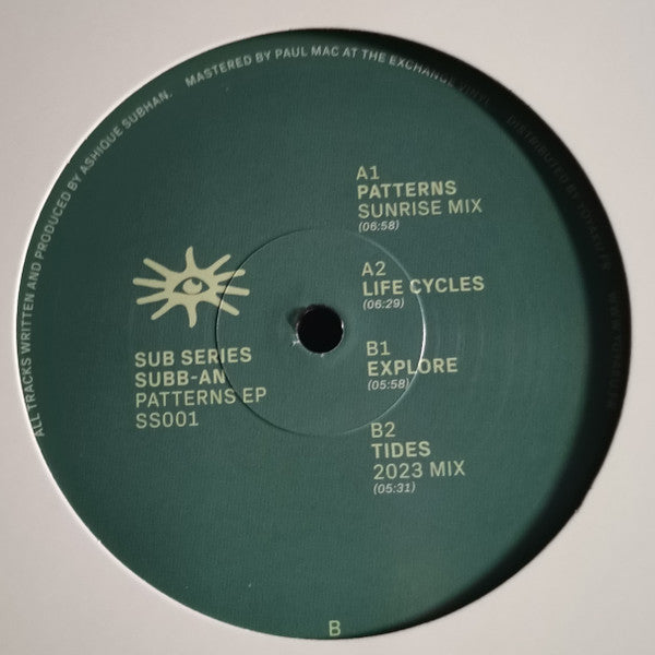 Subb-an // Patterns 12" – Tobira Records