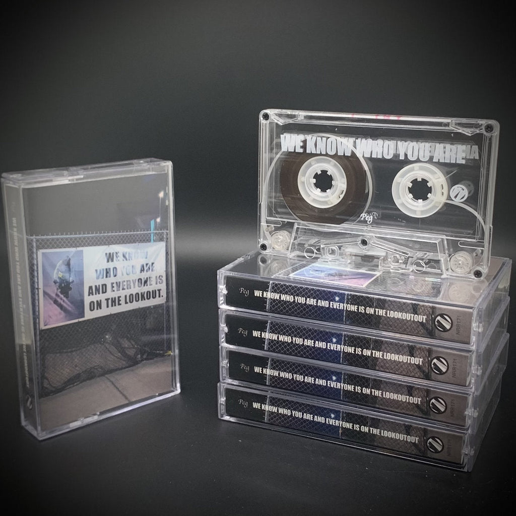 Peg // We Know Who You Are And Everyone is on the Lookout TAPE – Tobira ...