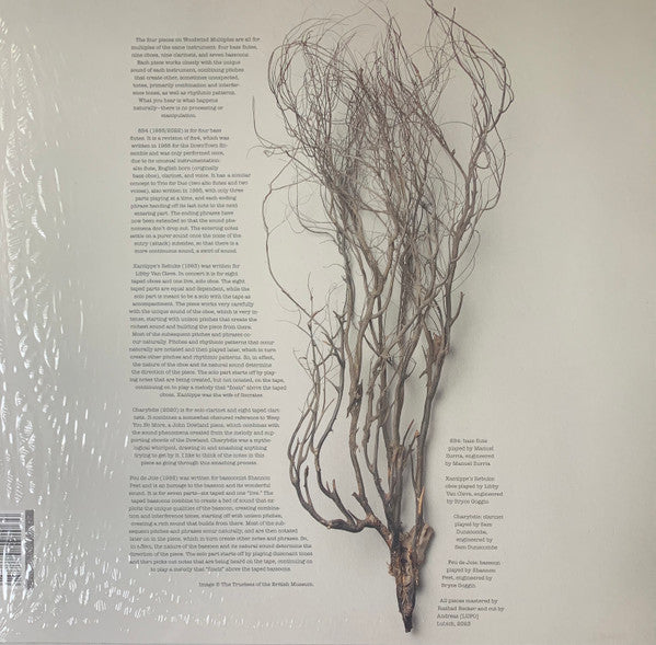 Mary Jane Leach // Woodwind Multiples LP [COLOR] – Tobira Records