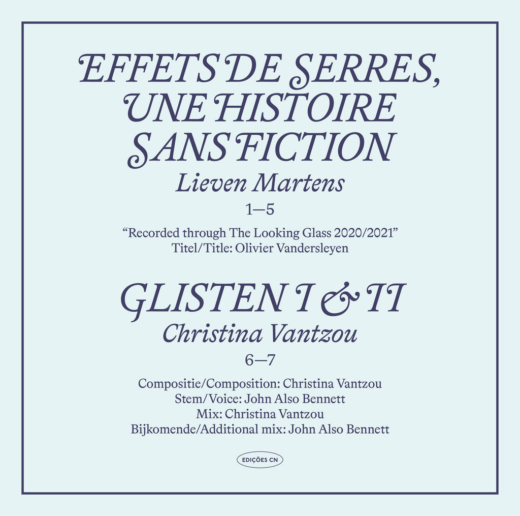 Christina Vantzou, Jan Matthé, Christophe Piette, Lieven Martens // Se ...