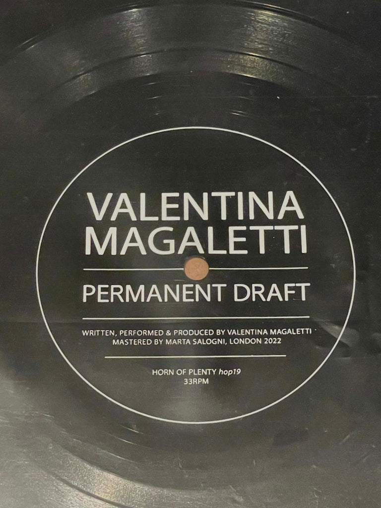 Valentina Magaletti and Fanny Chiarello // Permanent Draft 7" FLEXI ...