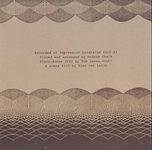 Andrew Chalk // DREAMS CD – Tobira Records