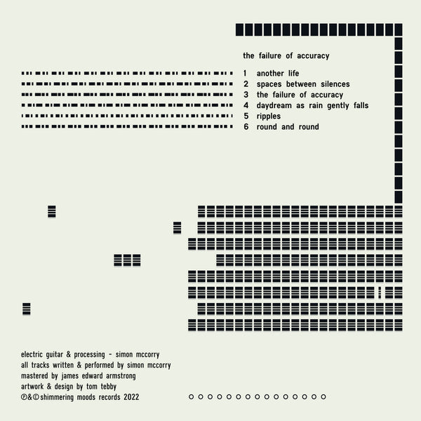Simon McCorry // The Failure of Accuracy CDR – Tobira Records