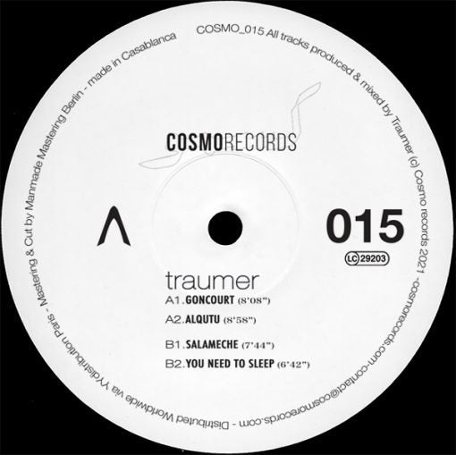Traumer // 3 Years Ago 2x12" – Tobira Records