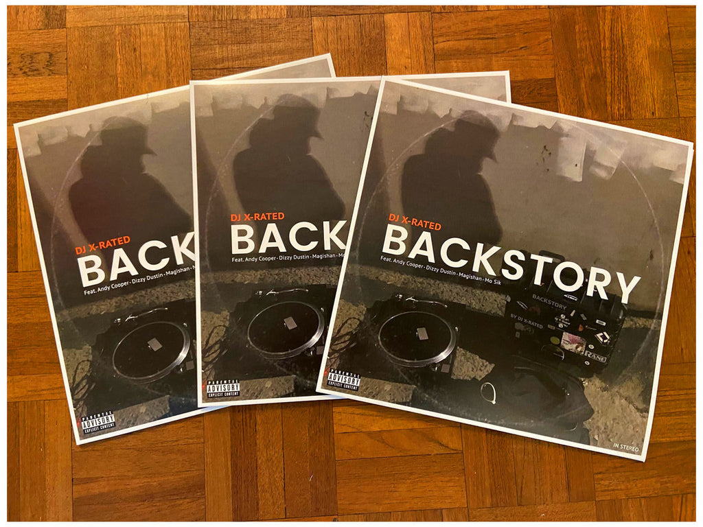 DJ X-Rated // Backstory LP – Tobira Records
