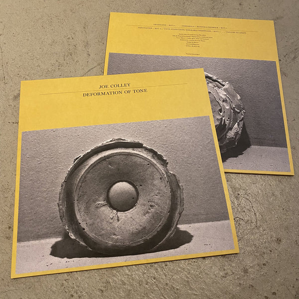 Joe Colley // Deformation Of Tone LP – Tobira Records