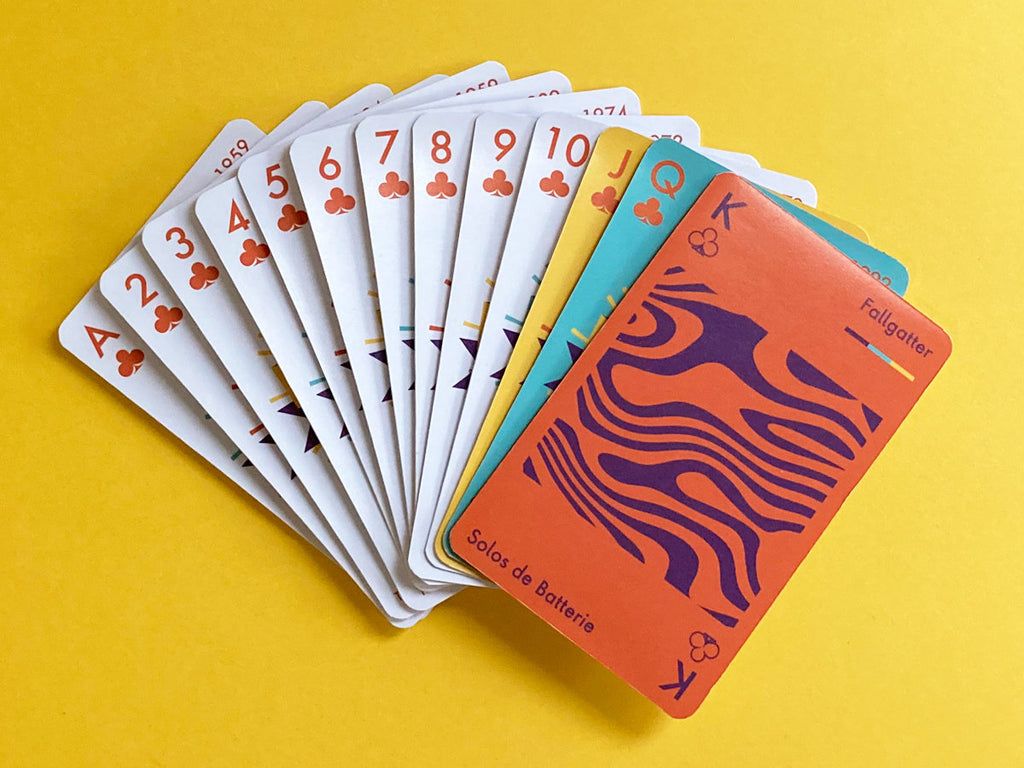 Fallgatter // Solos de Batterie TAPE + PLAYING CARDS [SERIES] - CLUBS ...