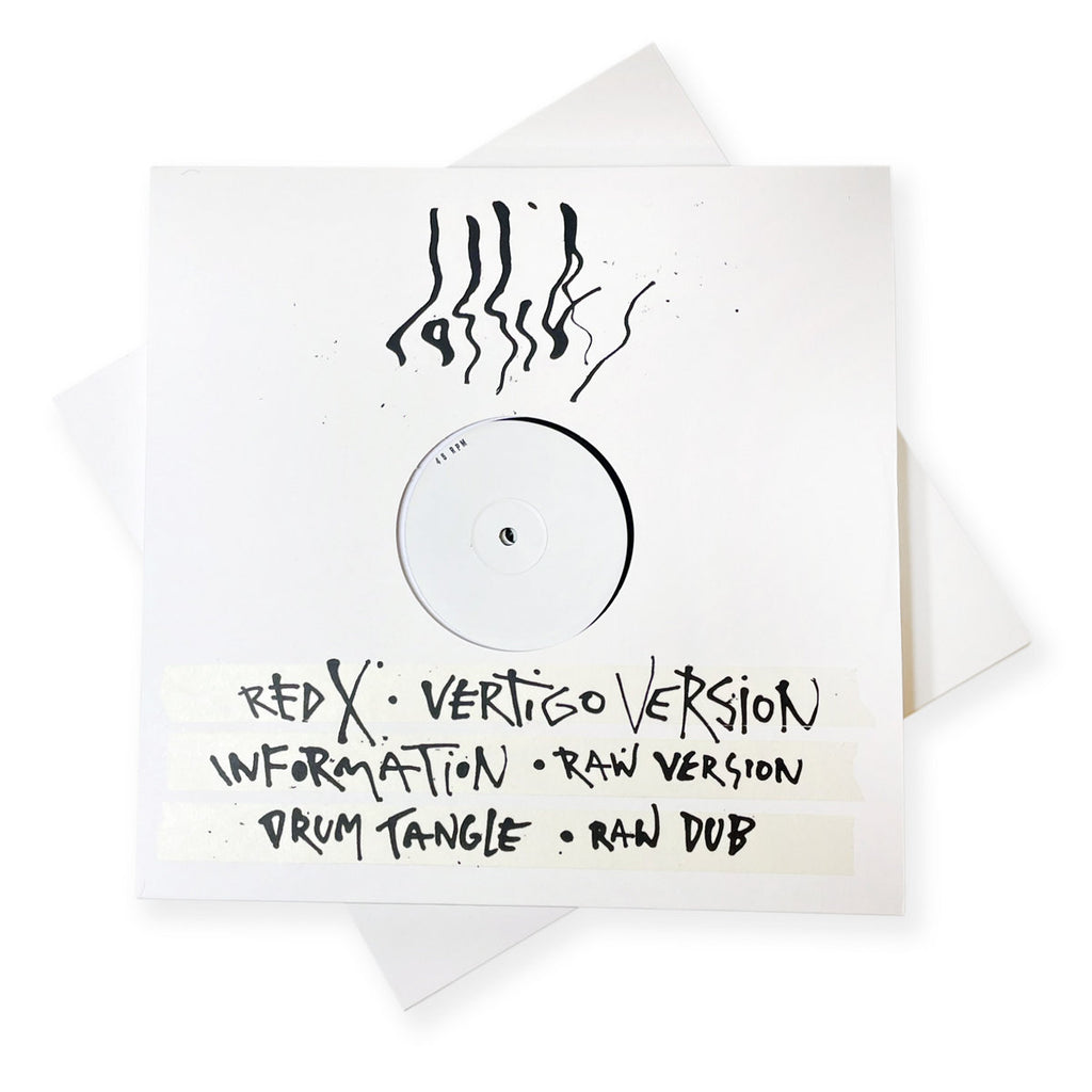 Ossia // Red X / Information / Drum Tangle Versions 12" – Tobira Records
