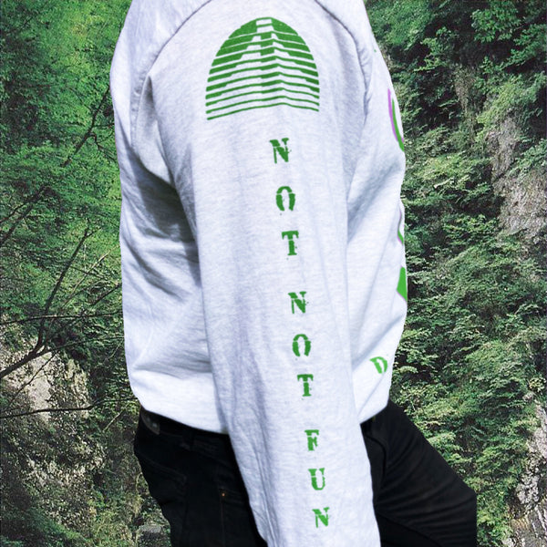 Not Not Fun X Jungle Gym "Pacific Drift" Long Sleeve T-SHIRT - L ...