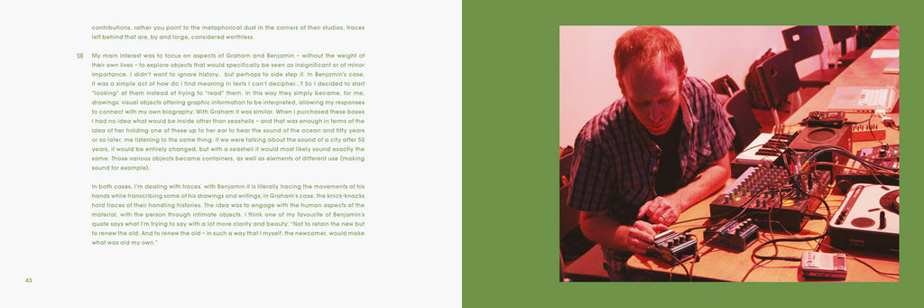 Steve Roden // Oionos CD + BOOKLET – Tobira Records