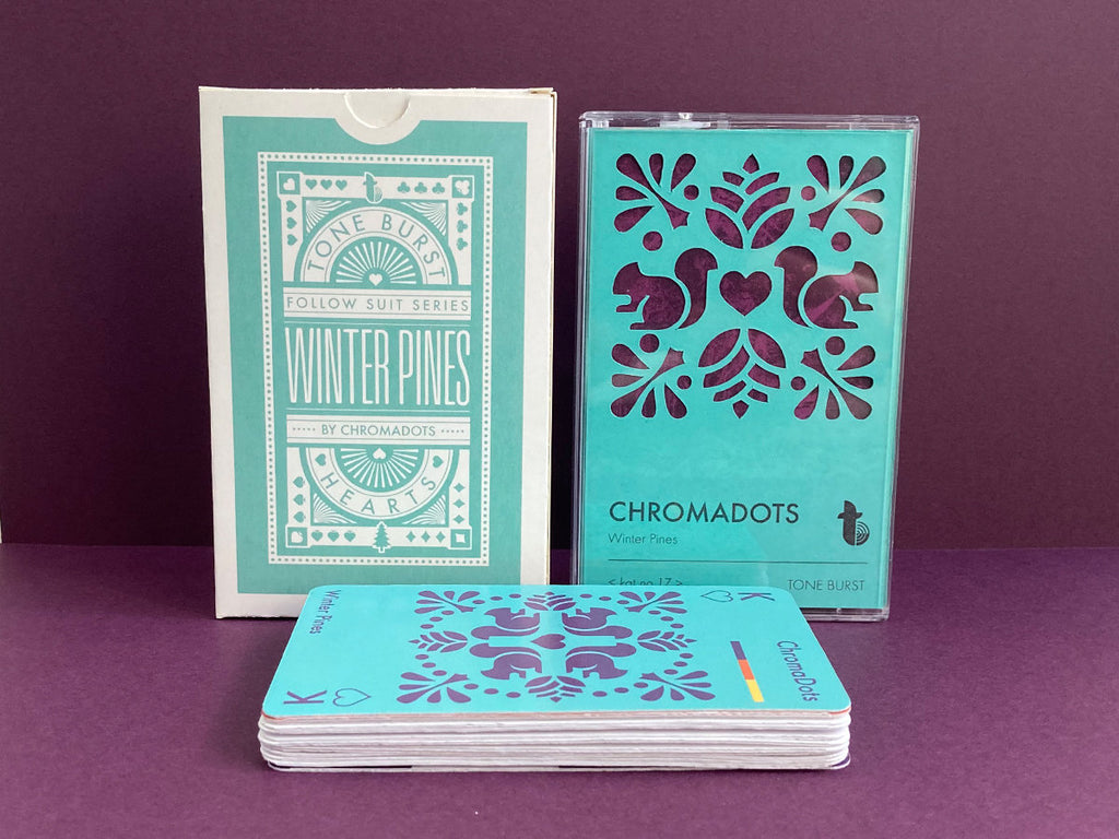 ChromaDots // Winter Pines TAPE + PLAYING CARDS [SERIES] - HEARTS ...