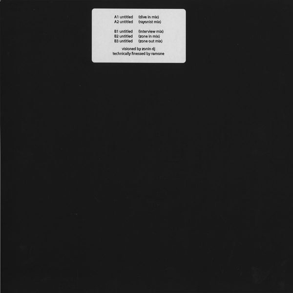 zonin dj // ZONIN EP LP – Tobira Records